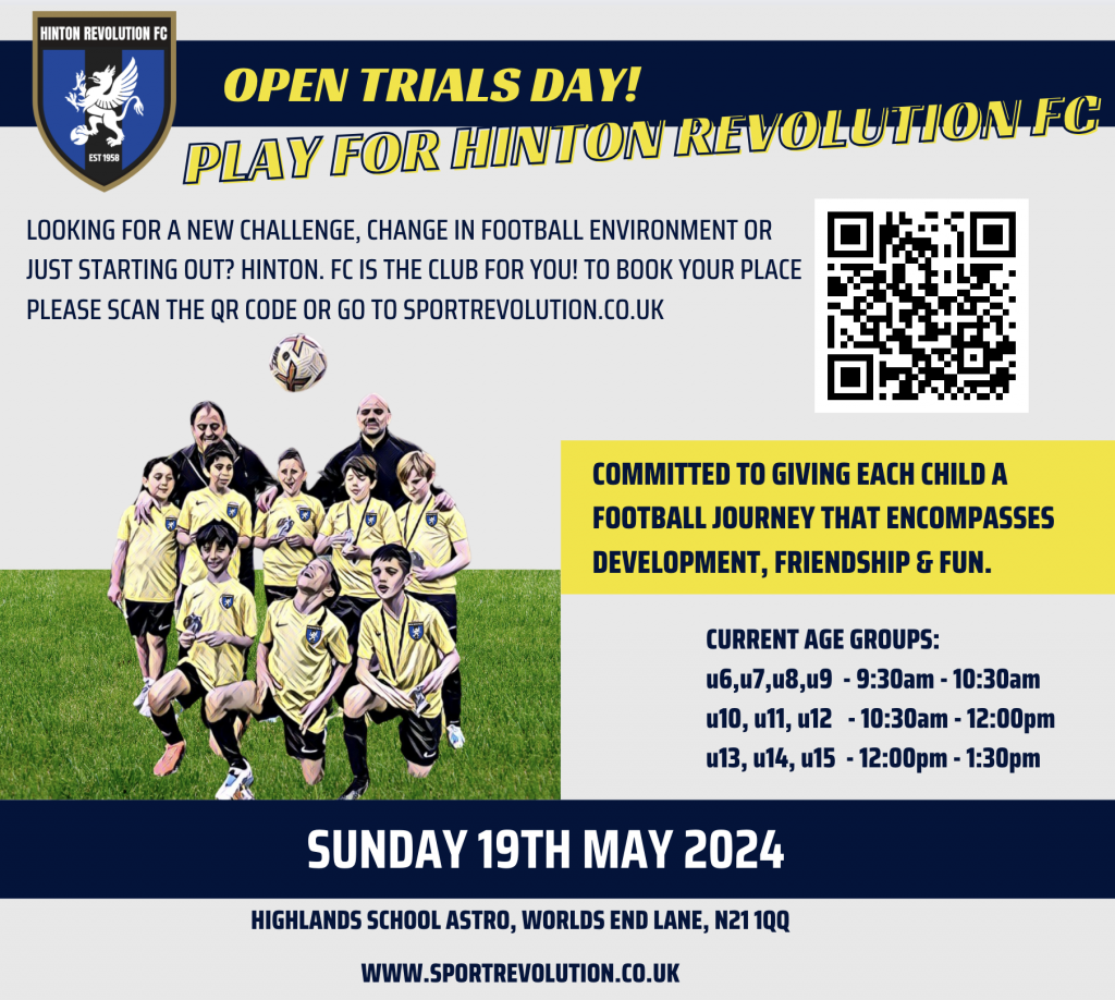 Hinton Revolution FC - Sport Revolution